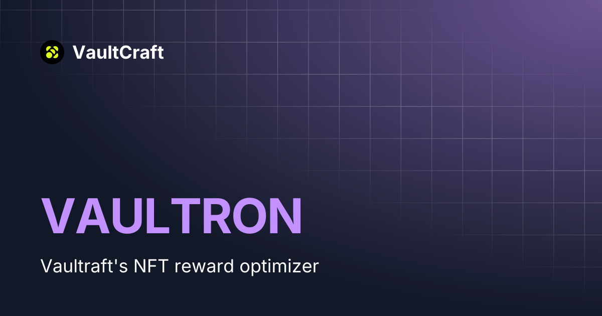 VAULTRON | VaultCraft